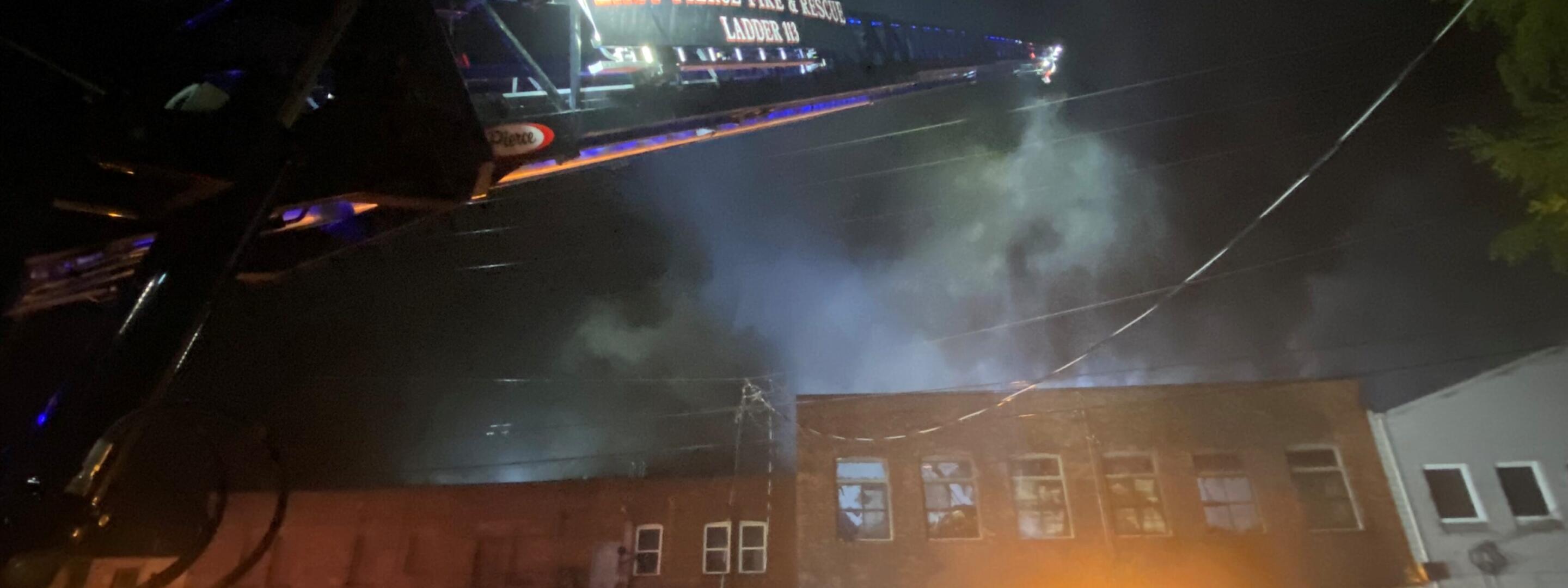 Fire Crews Battle 3-Alarm Fire in Historic Downtown Sumner | East ...
